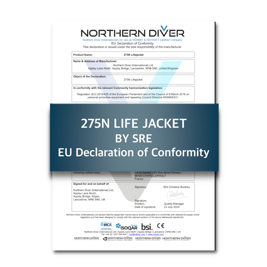 275N Life Jacket | Life Jackets | Northern Diver | NDiver Rescue